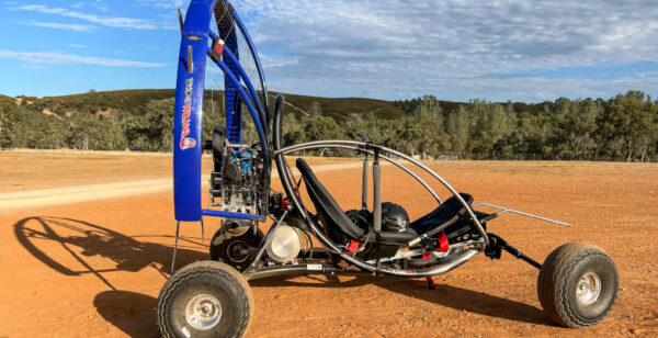 BlackHawk Paramotor USA Aero 1000 - Bush Dawg 4-Stroke Powered Paraglider